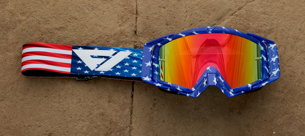 Flow Vision Rythem™ Motocross Goggle: Independence – Flow Vision L.L.C