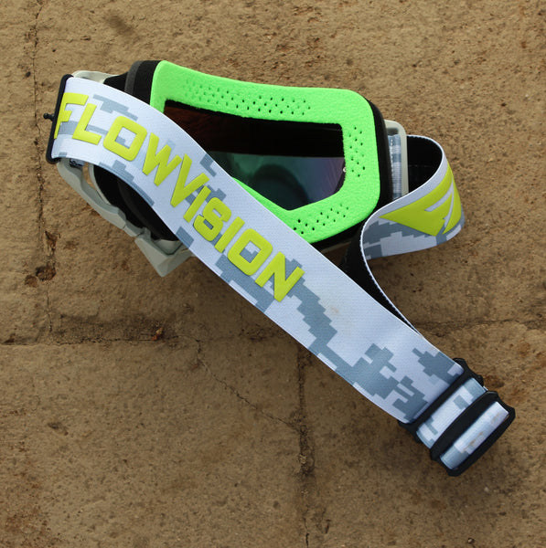 Flow Vision Rythem™ Motocross Goggle: Stormtrooper – Flow Vision L.L.C