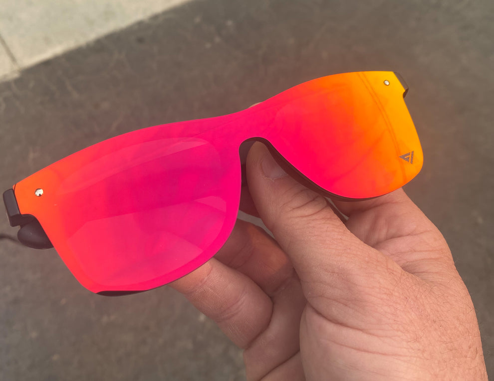 Flow Vision Rythem™ Sunglasses: Magma(Red/Black) – Flow Vision L.L.C