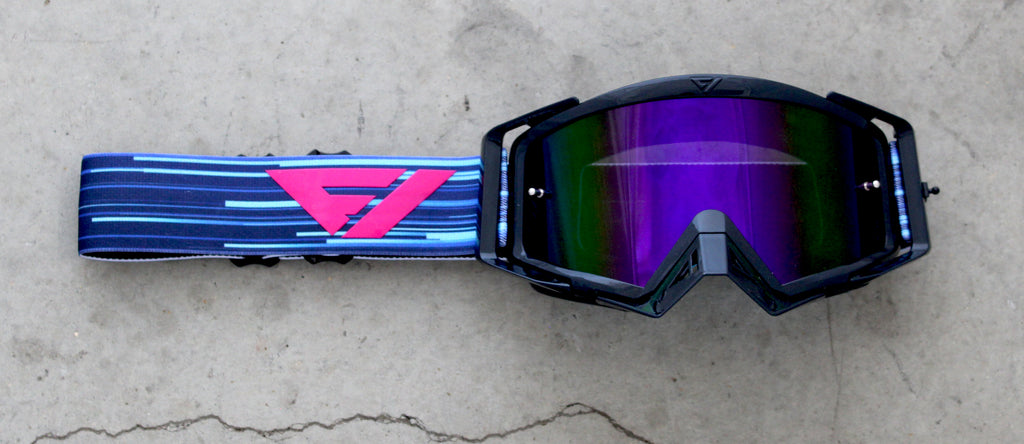 Flow Vision Rythem™ Motocross Goggle: Matrix – Flow Vision L.L.C