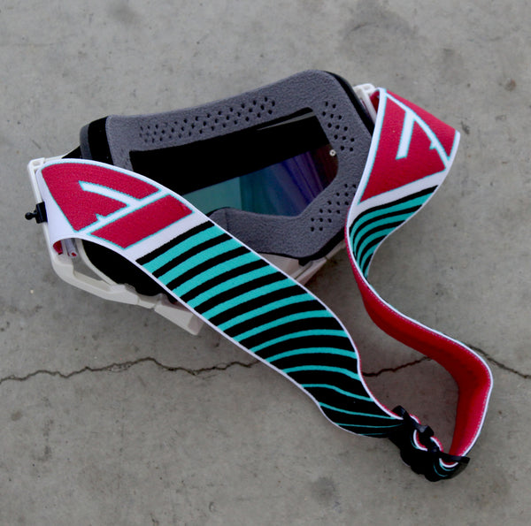 Flow Vision Rythem™ Motocross Goggle: Miami Vice – Flow Vision L.L.C