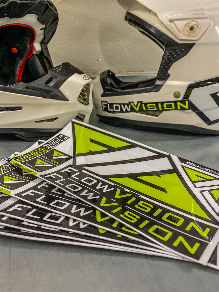 FlowVision™ Helmet/Vehicle Stickers – Flow Vision L.L.C