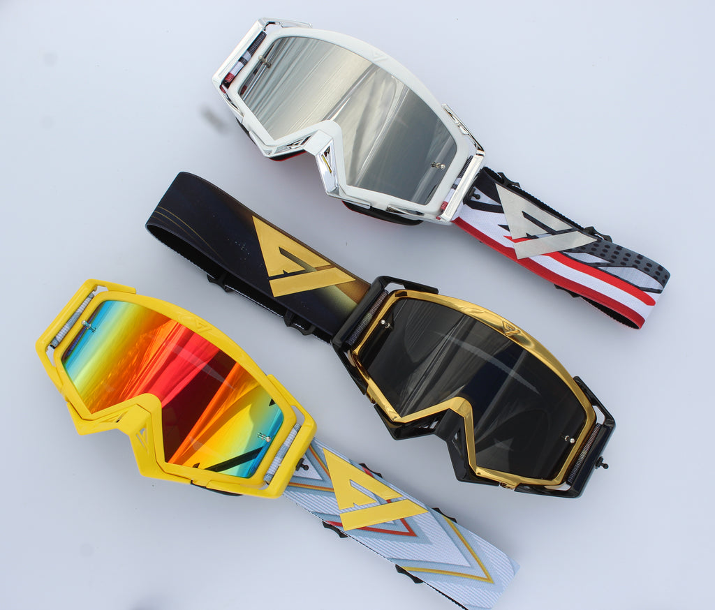 Flow Vision Rythem™ Motocross Goggle: Galaxy – Flow Vision L.L.C