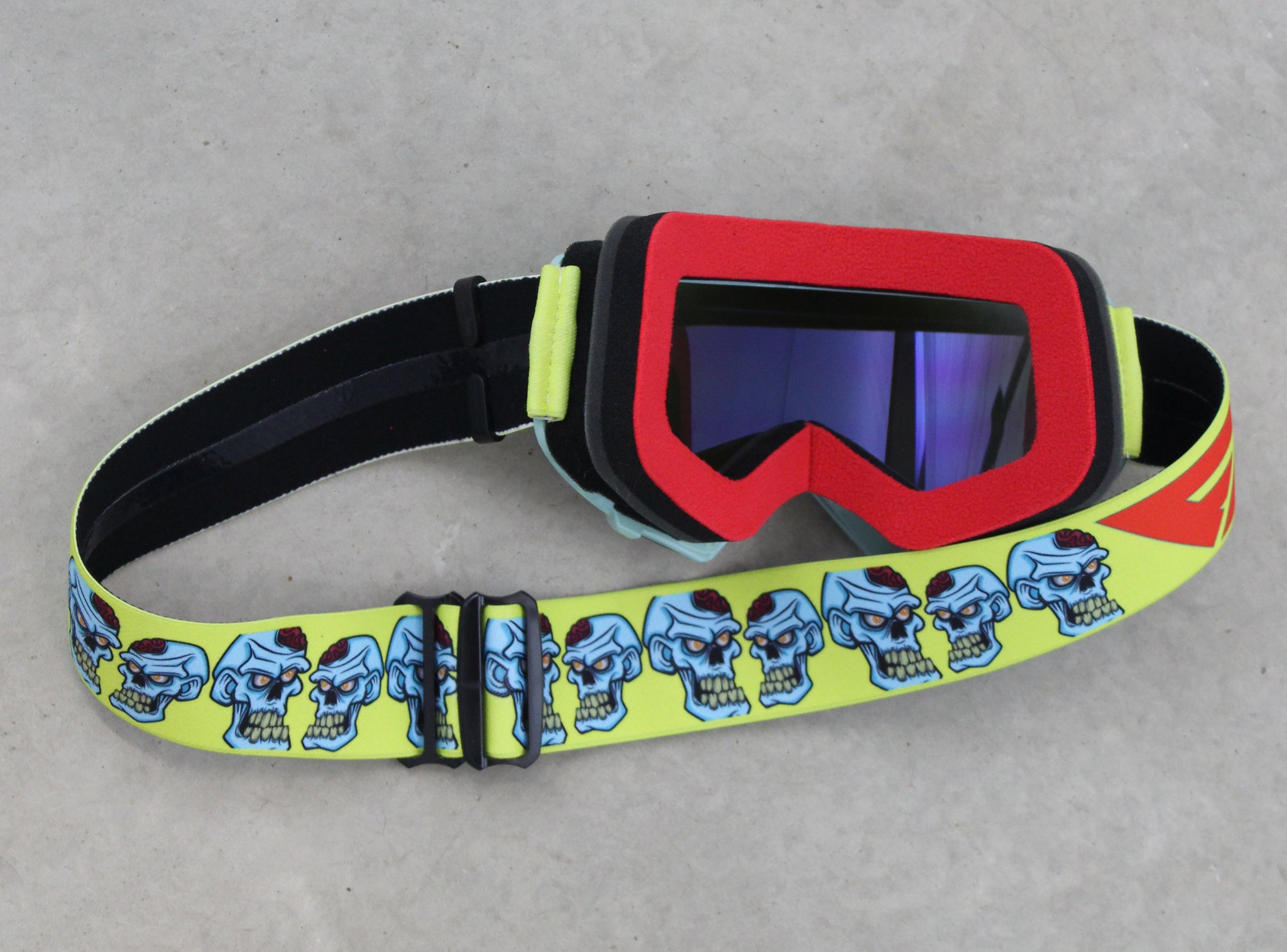 Flow Vision Youth Section™ Motocross Goggle: Zombies – Flow Vision L.L.C