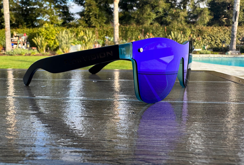 Flow Vision Rythem™ Sunglasses: The Wylder(Blue/Black) – Flow Vision L.L.C
